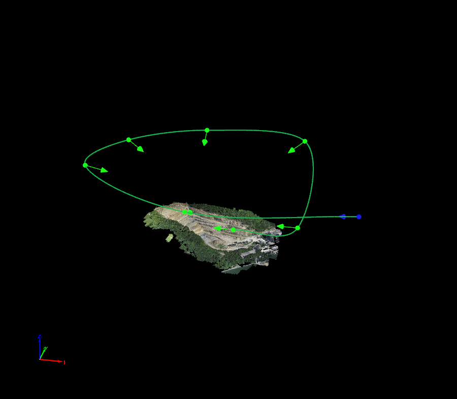 Menu View > rayCloud > Menu Bar -PIX4Dmapper